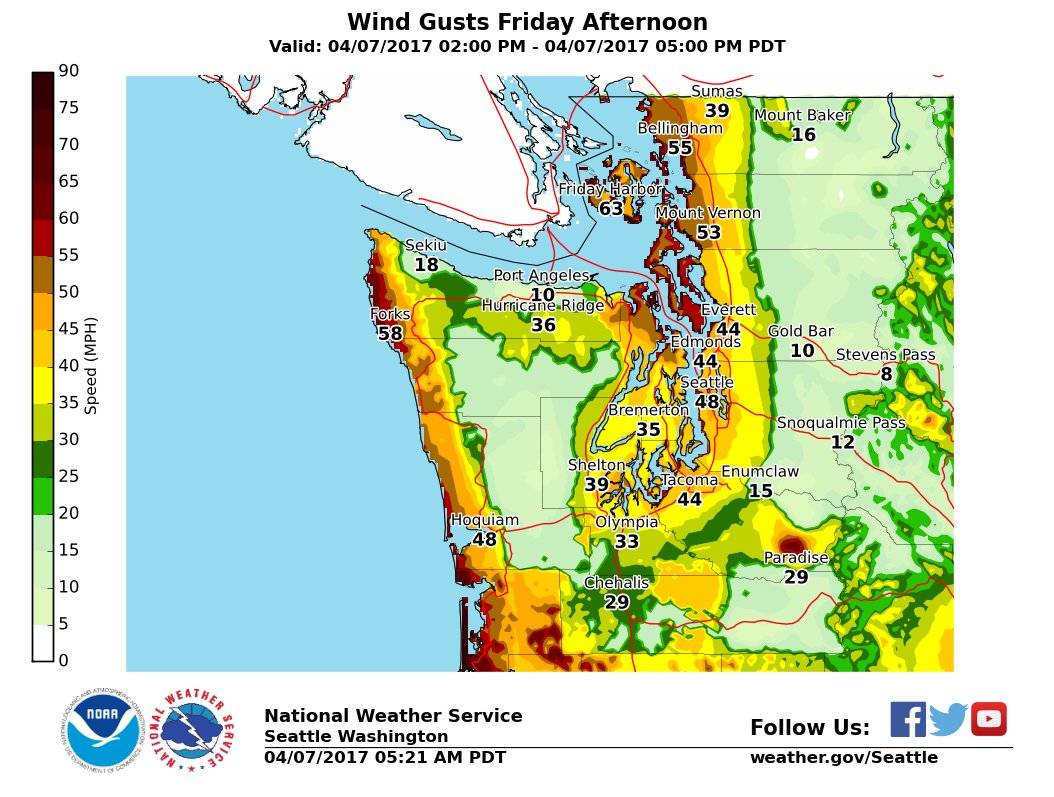 Wind advisory in effect today | Kirkland Reporter