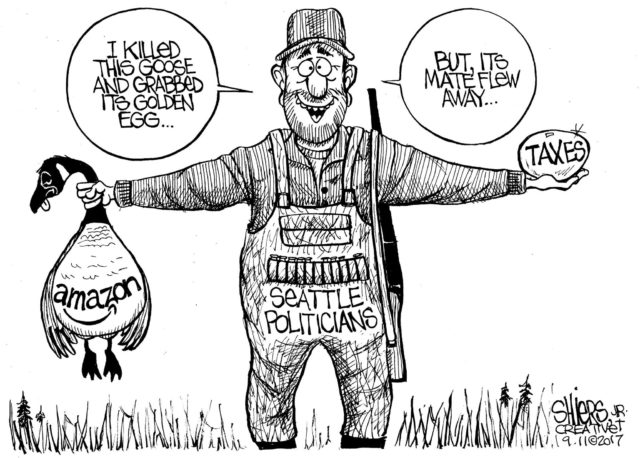 The new Amazon | Cartoon | Kirkland Reporter