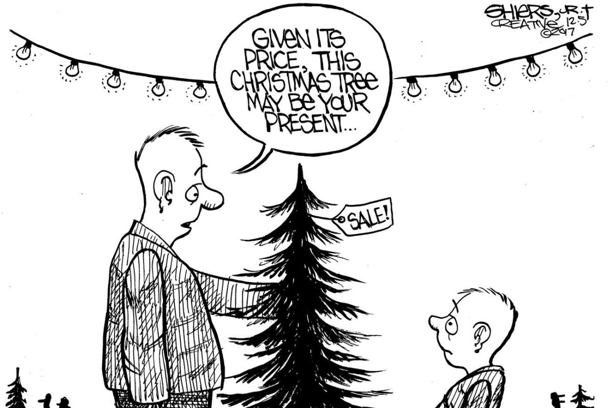 The season of giving is here | Cartoon | Kirkland Reporter