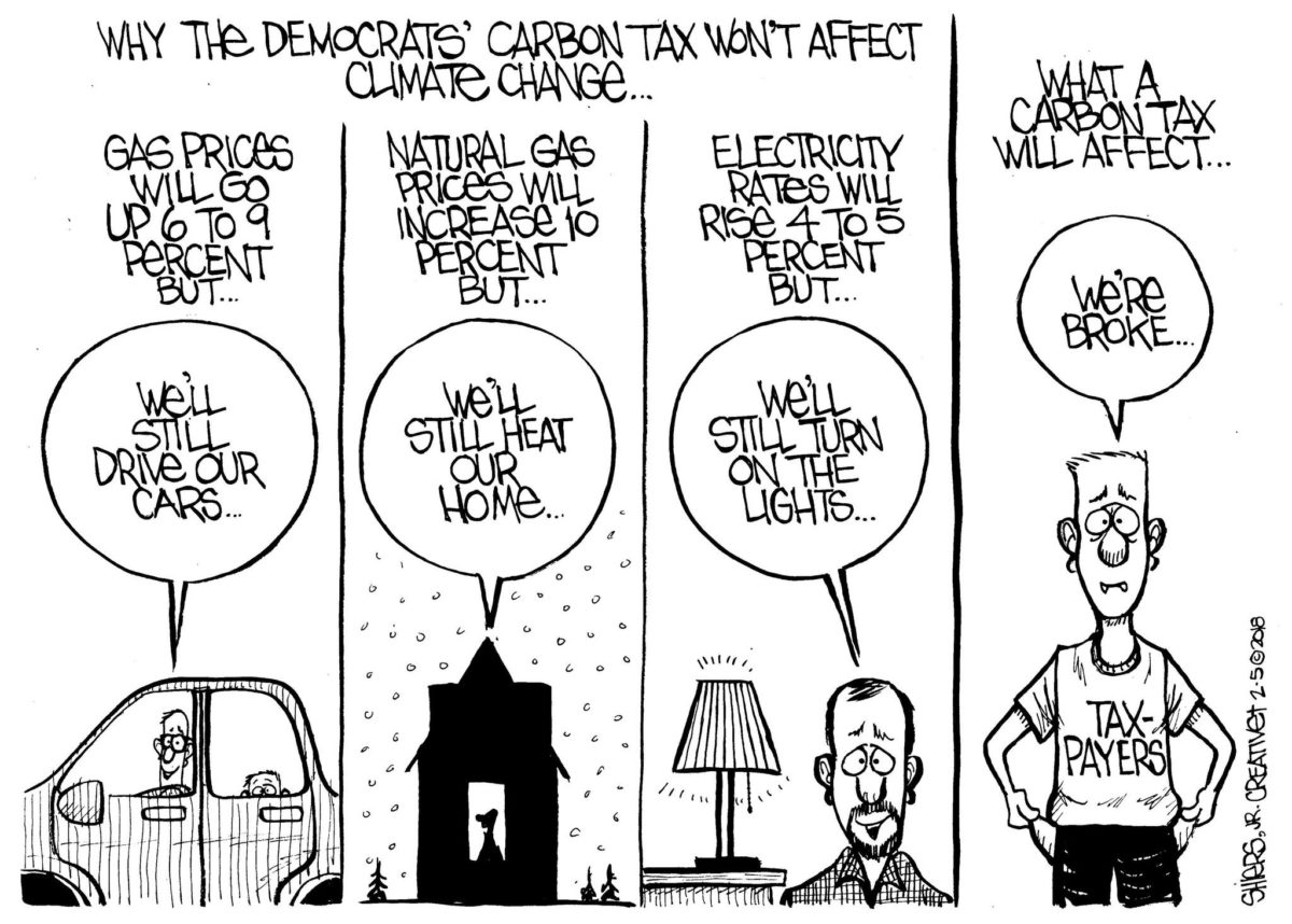 The carbon tax effect | Cartoon | Kirkland Reporter