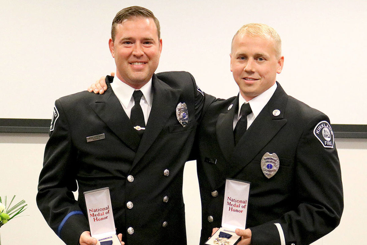 Kirkland Fire department celebrates awards and promotions | Kirkland ...