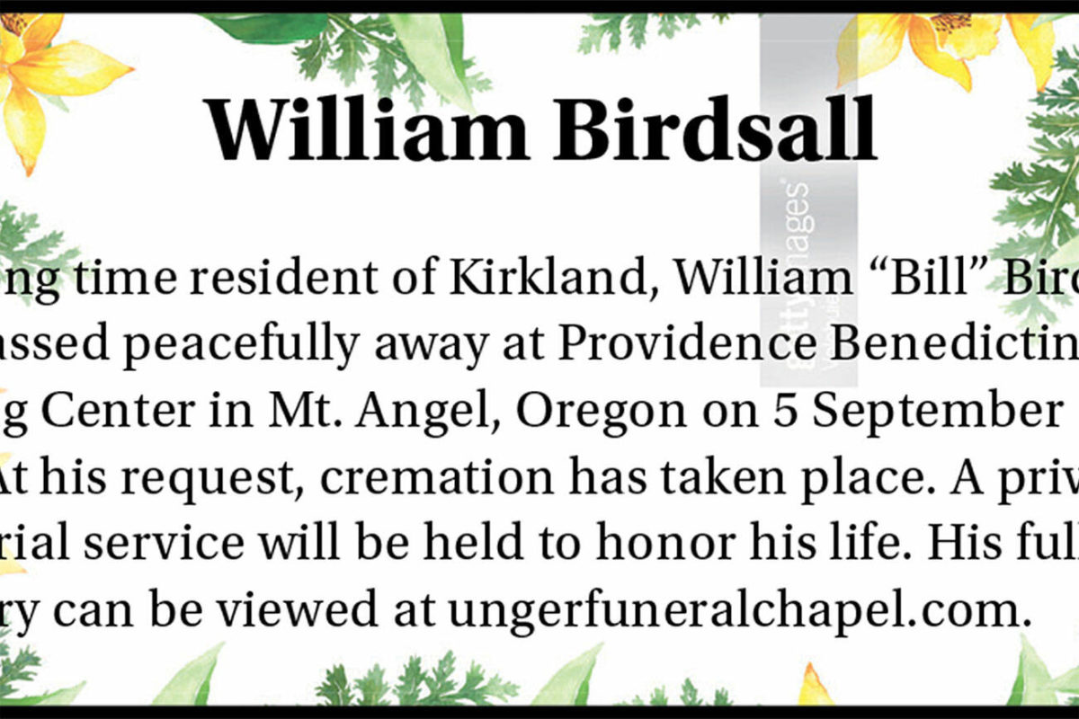 Obituaries | Kirkland Reporter