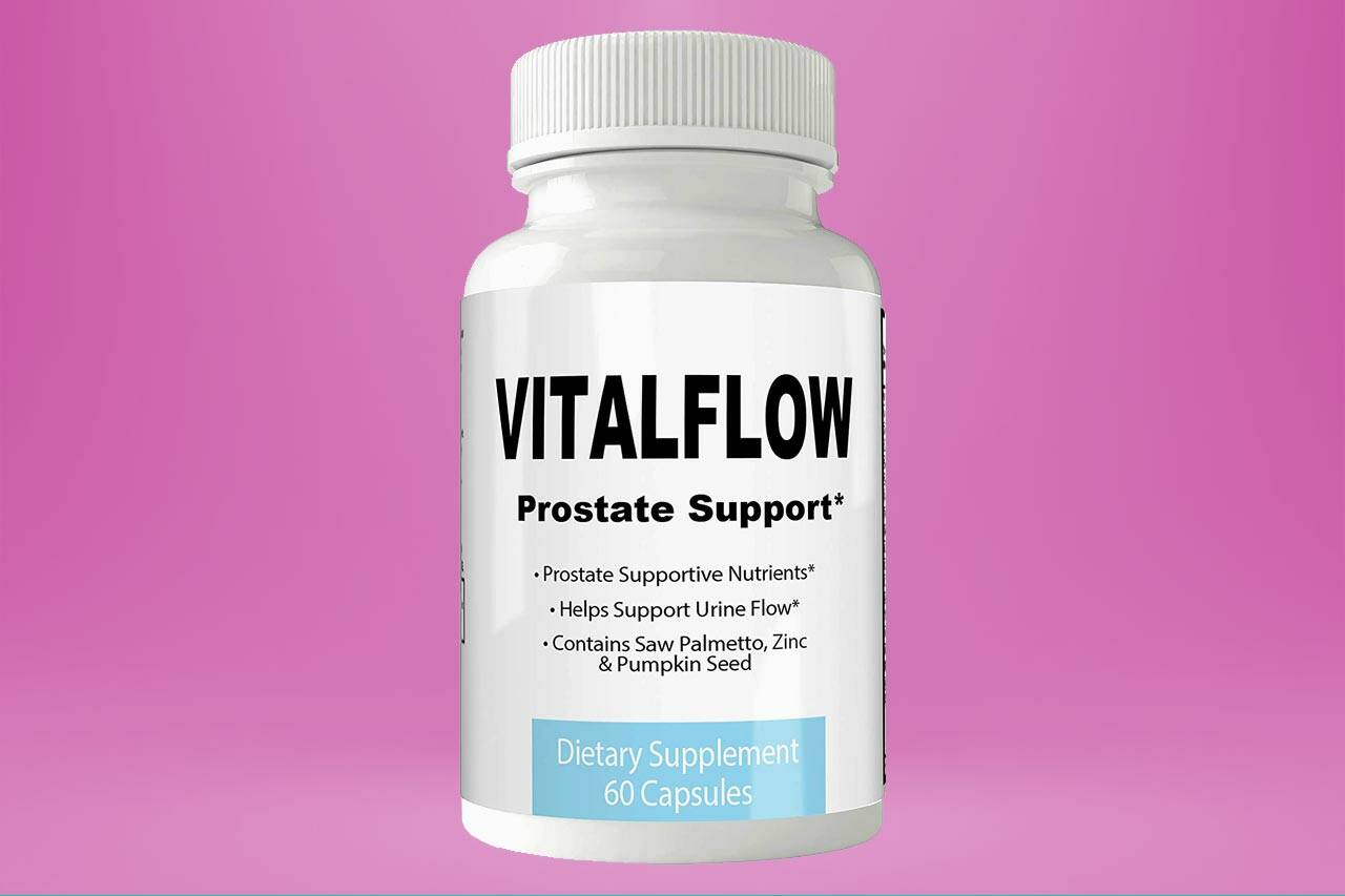2 Pack Vitalflow Prostate Support Formula 60 Capsules Main Street