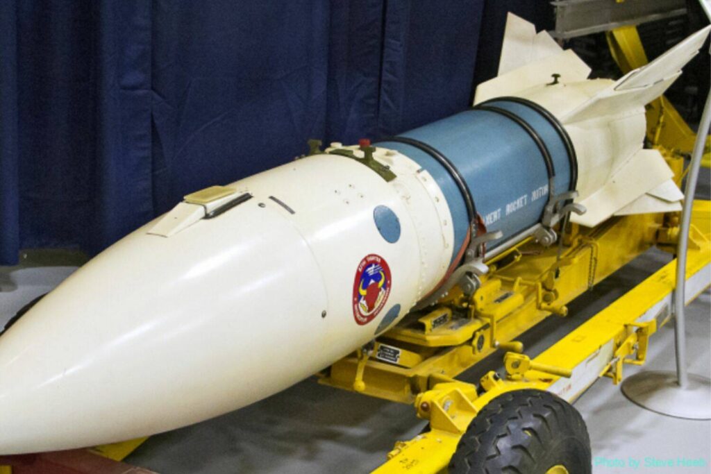 Missile used to carry nuclear warhead found at Bellevue residence ...