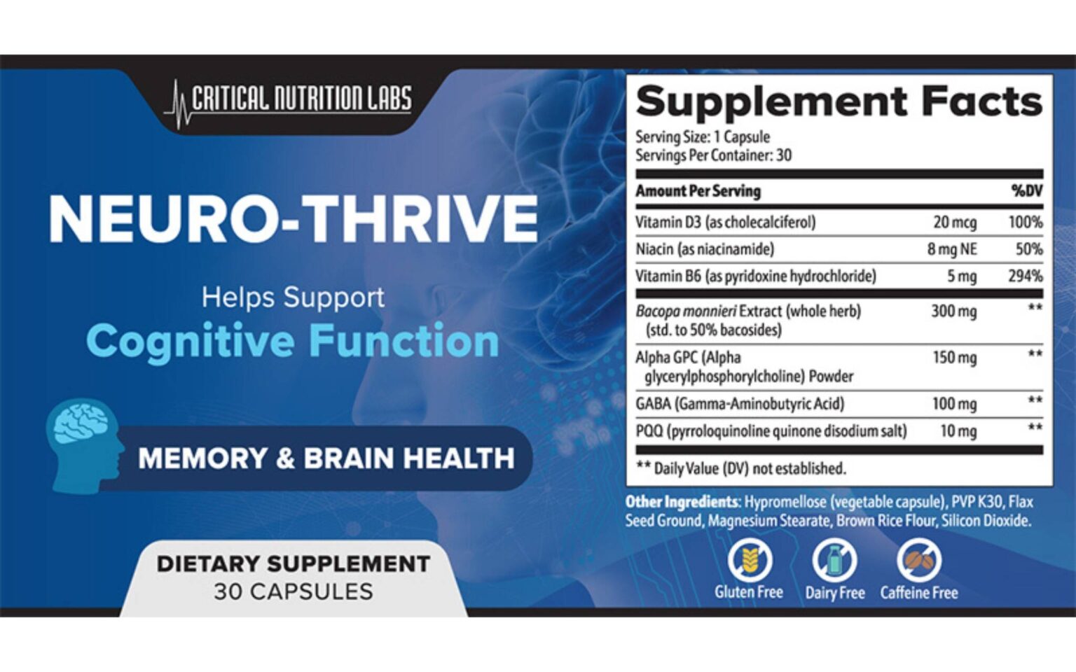 Neuro-Thrive Review From Experts: Supplement Facts, Benefits, Side ...