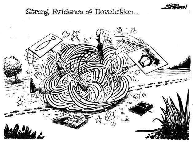 Devolution | Cartoon - Kirkland Reporter